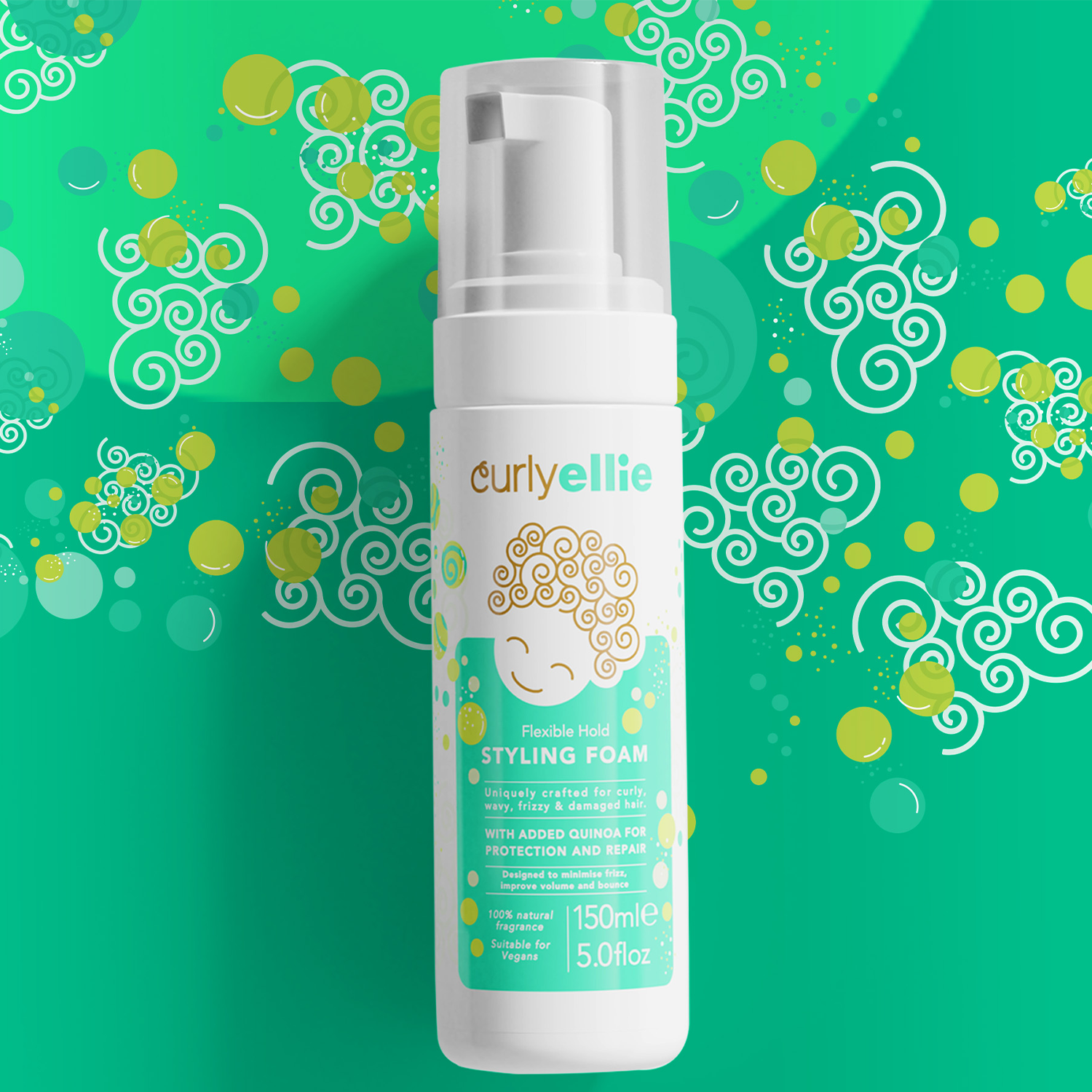How to Use Styling Foam on Curly Hair for Soft, Frizz-Free Curls ...